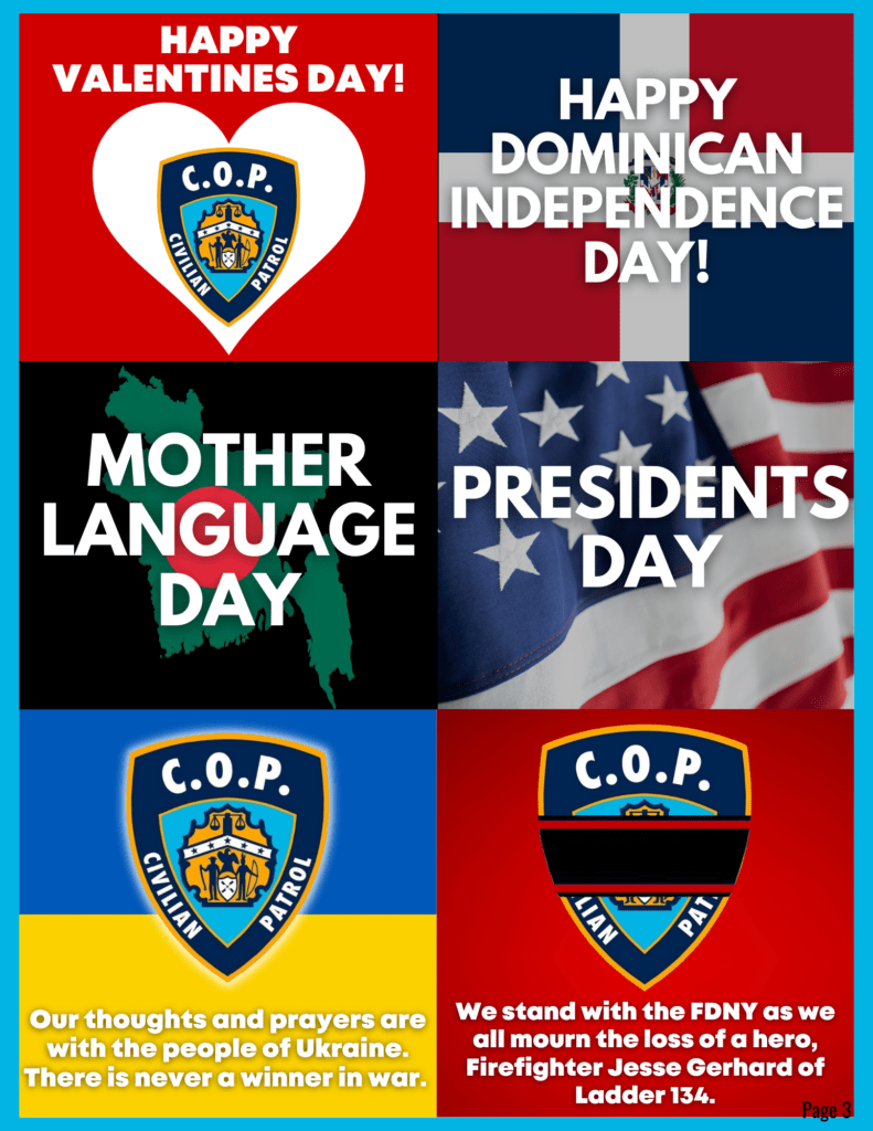 Newsletter - Cityline Ozone Park Civilian Patrol